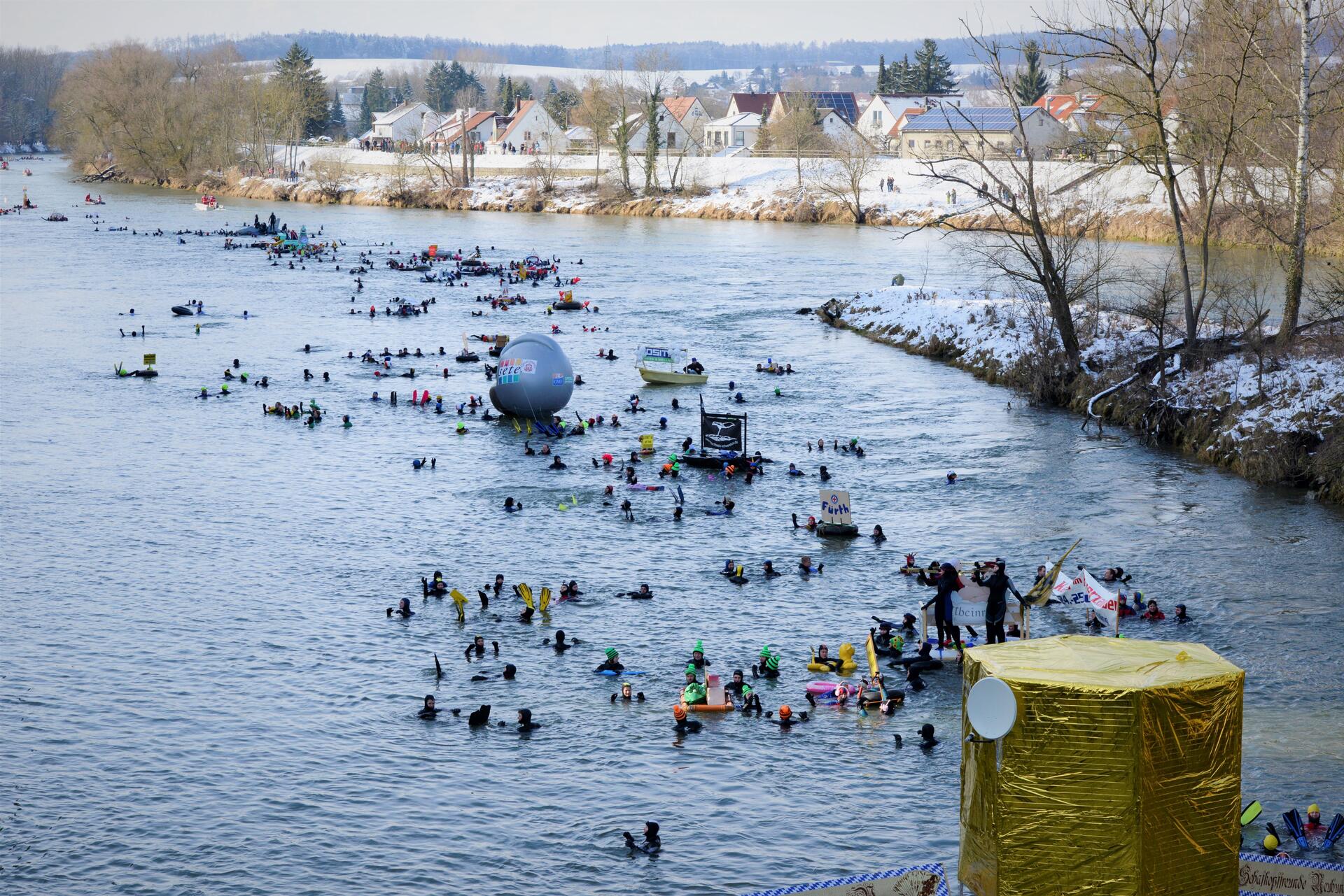 Fabelhafte Wasserwacht Neuburg Donauschwimmen Ebenbild